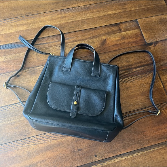 Fossil | Bags | Fossil Hunter Backpack Black | Poshmark